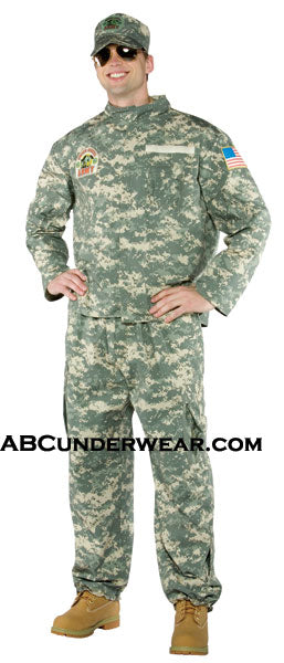 Army Uniform Costume - ABC Underwear