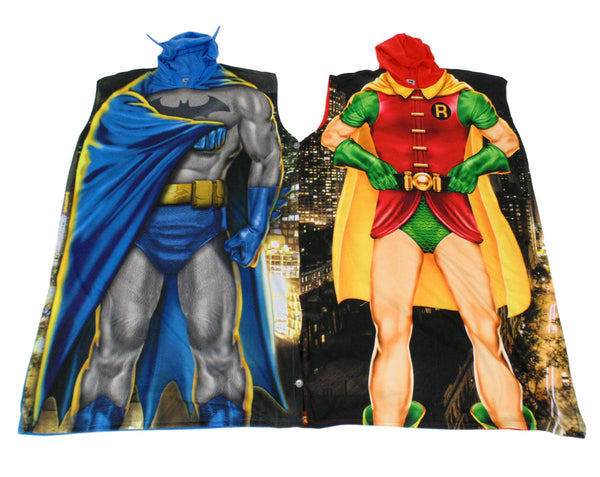Batman and Robin Poncho Costume Lounge wear Dynamic Duo -Closeout - ABC ...