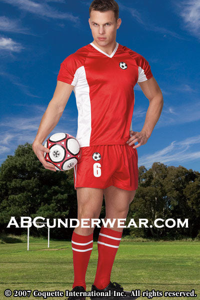 Male Soccer Player Costume - ABC Underwear