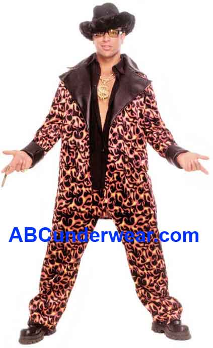 Pimp Costume Big Daddy Inferno - ABC Underwear
